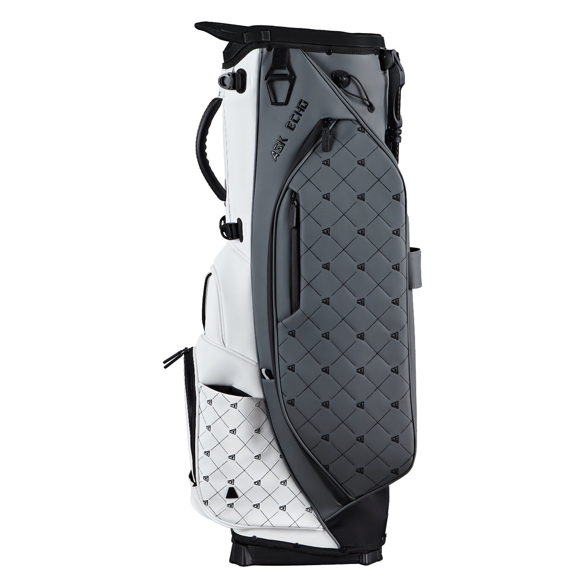 Ask Echo 2025 Prestige-14 Way Full Length Hybrid Leather Stand Bag / G